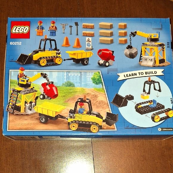 Lego | Toys | Lego Yellow And Black Building Set Construction Vehicles ...